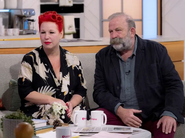 Angel Strawbridge wears One Hundred Stars Dress on Lorraine. Escape to ...
