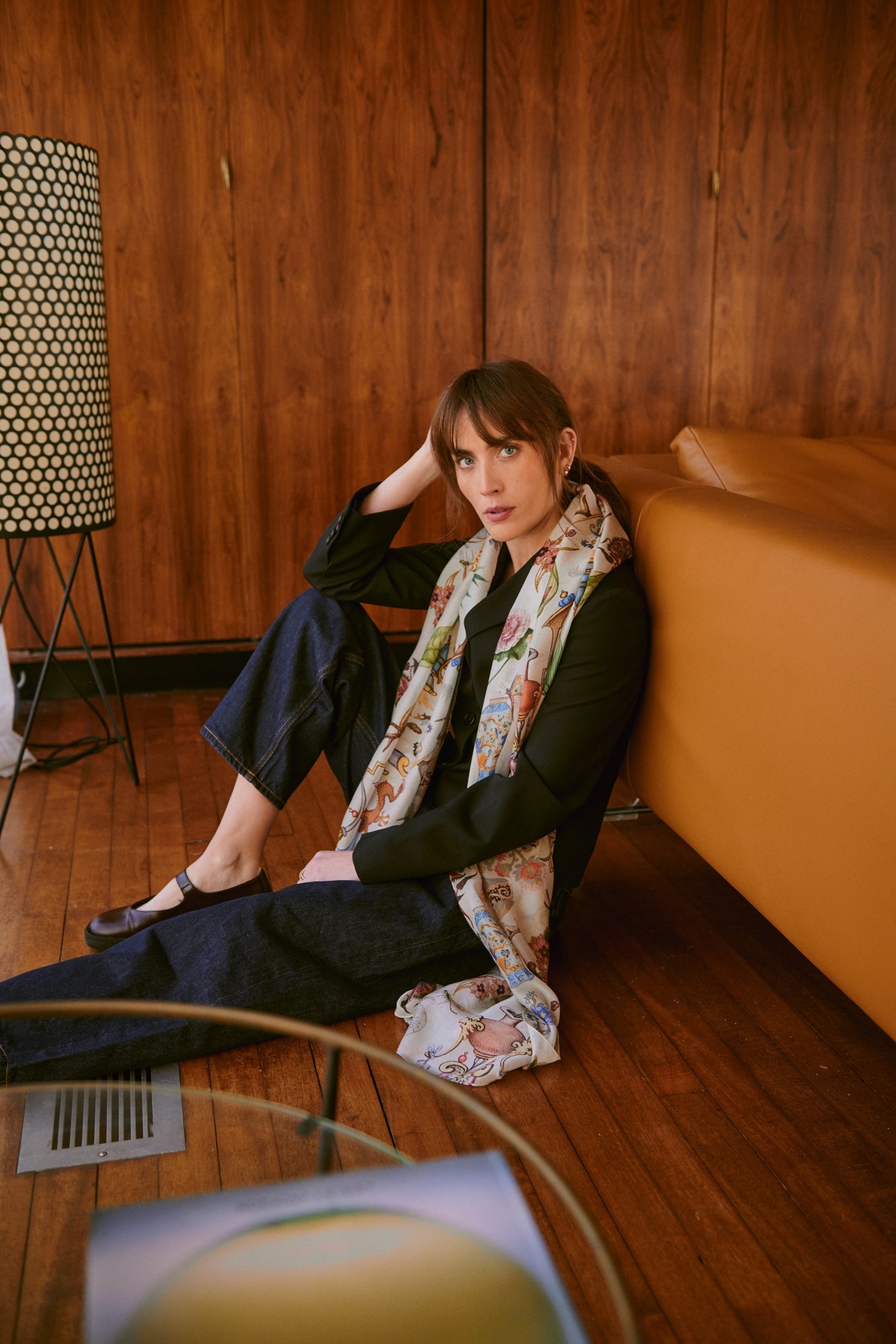 Cornucopia Ivory Scarf – One Hundred Stars