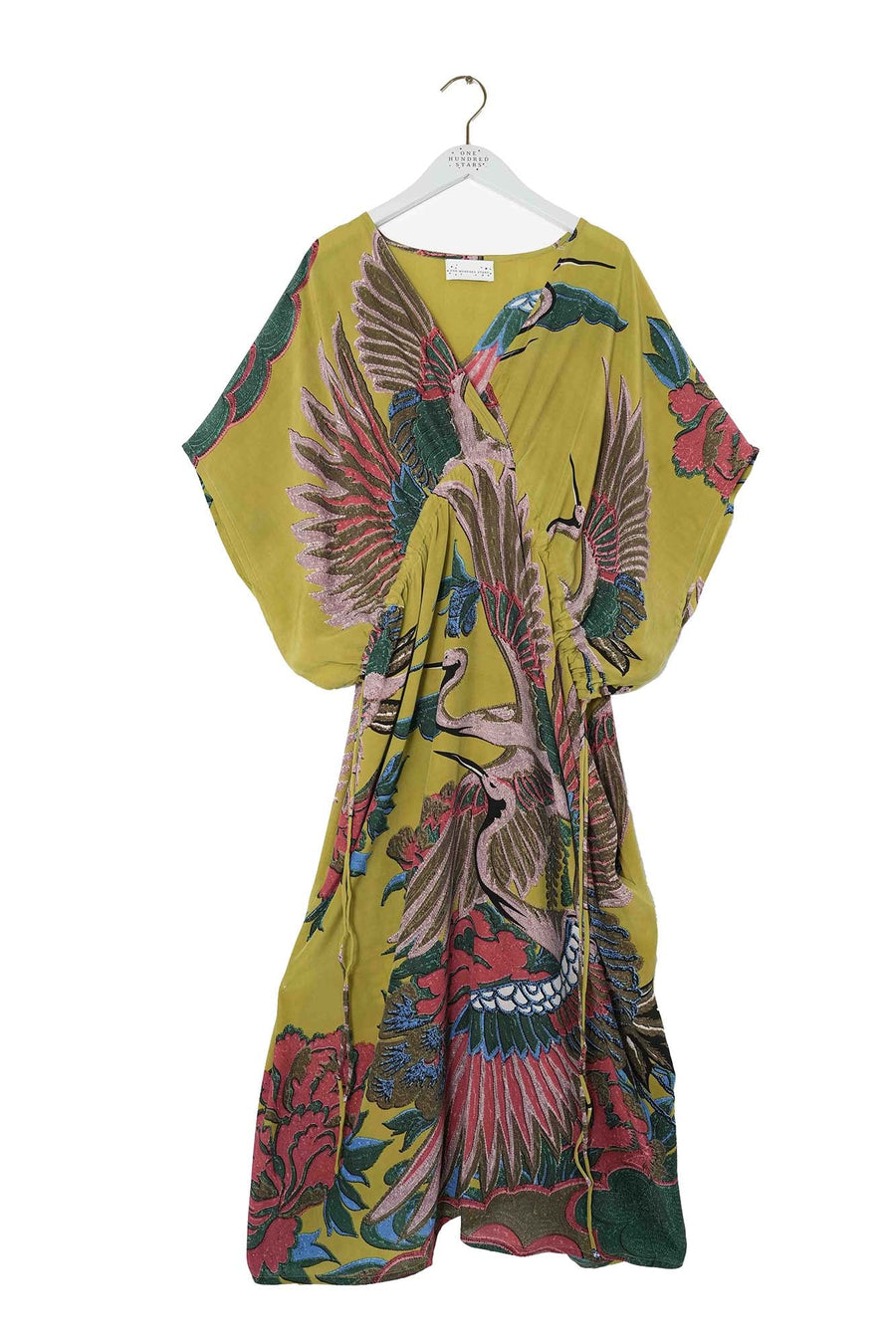 Crane Olive String Dress – One Hundred Stars