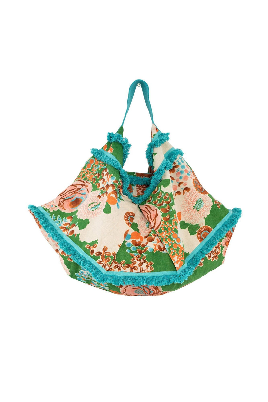 Kitsch Bouquet Green Slouch Bag – One Hundred Stars