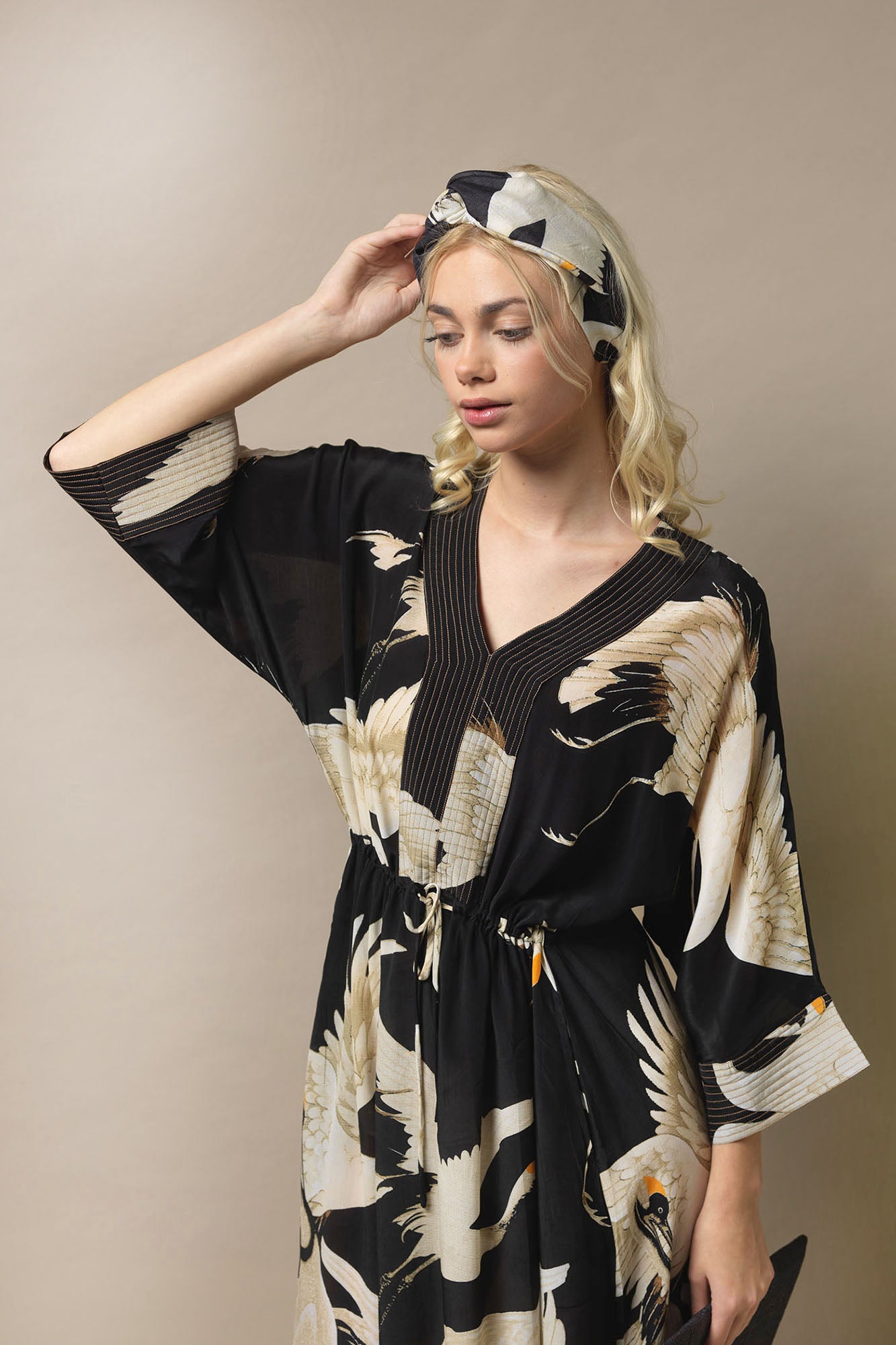 Stork Black Headband – One Hundred Stars